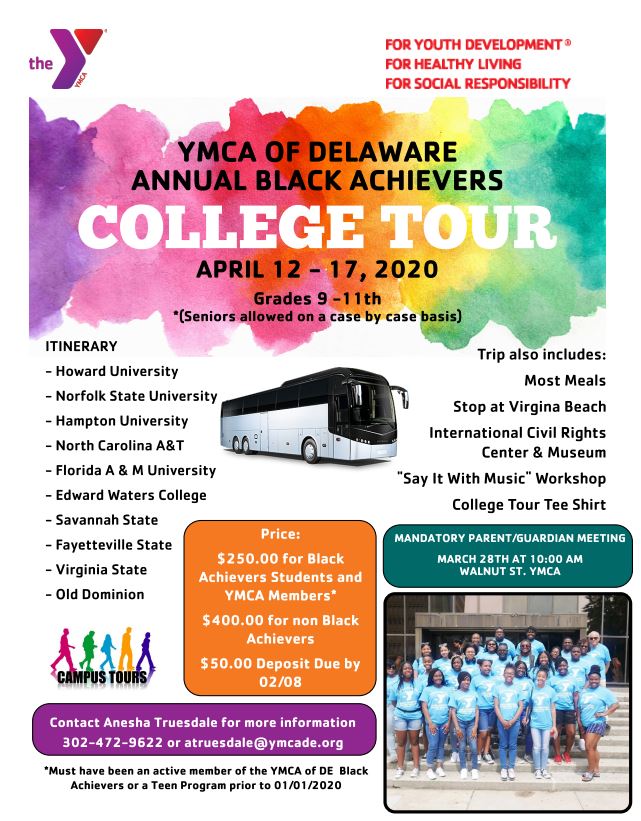 Black Achievers | YMCA of Delaware