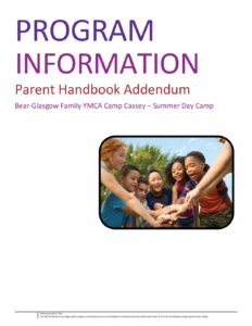 CAMP Parent Handbook Addendum 2025 | YMCA of Delaware